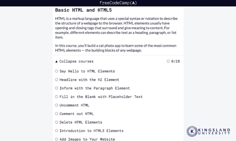 Comparing freeCodeCamp and Codecademy: Which is a Better Platform? - KINGSLAND UNIVERSITY
